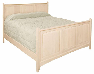 UNFINISHED BED (TWIN - FULL - QUEEN - KING): Unfinished Furniture
